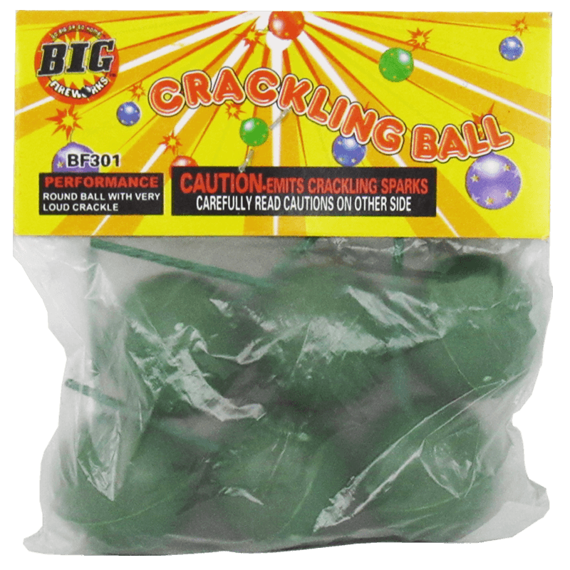 Crackling Ball 6 Pack