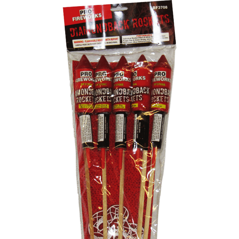 PRO FIREWORKS - Diamond Back Rockets | Pro Fireworks