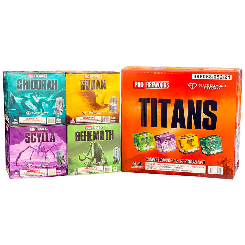 Titans (CASE) | Pro Fireworks
