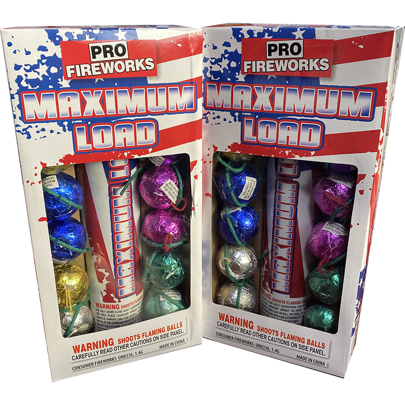 Maximum Load Shells | Pro Fireworks